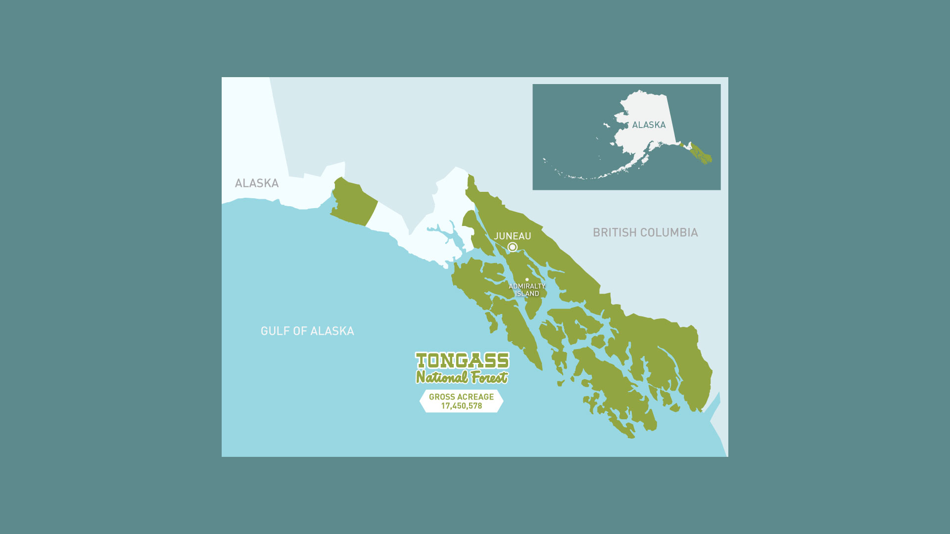 Fortress of the Bears | Map of the Tongass | Nature | PBS